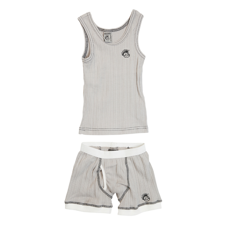 Knuckleheads Light Grey Skivvies Set – Knuckleheads Clothing