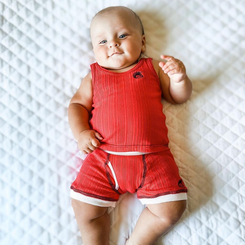 Knuckleheads Red Skivvies Set – Knuckleheads Clothing
