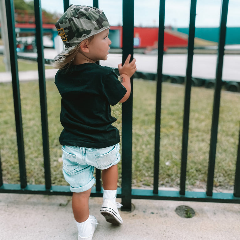 FINAL SALE - Hunter Gold Kids Trucker Hat – Knuckleheads Clothing