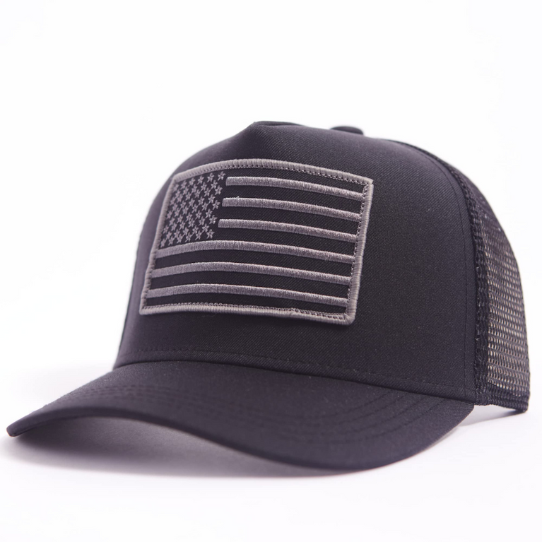 USA Grey Flag Mesh Baseball Cap – Knuckleheads Clothing